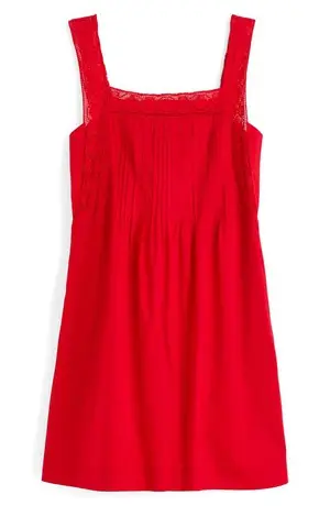Madewell The Sophie Minidress - Varsity Red