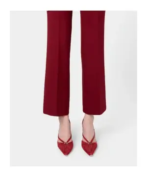 ROGER VIVIER Dorsay Virgule Velvet Leather Pumps