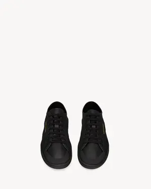 Saint Laurent Leather Gym Sneakers