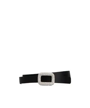 Roger Vivier Silver Tone Belts For Women