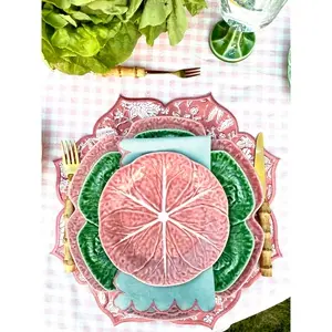 BORDALLO PINHEIRO Cabbage Dinner Plate, Set Of 4