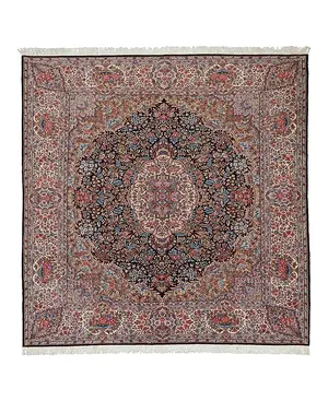 Bloomingdale'S Persian Kerman Area Rug 8' 0 X 10' 0 - Blue