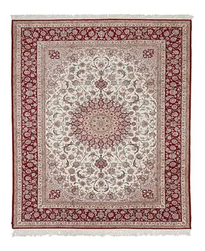 Bloomingdale'S Persian Isfahan Area Rug 8' 7 X 12' 3 - Ivory
