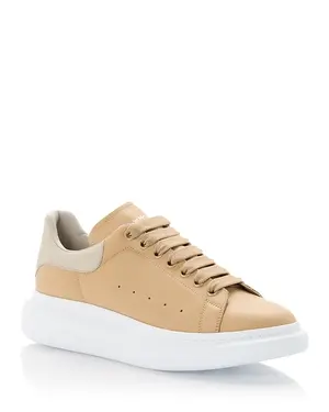 Alexander McQueen Oversized Sneakers - Shell Beige