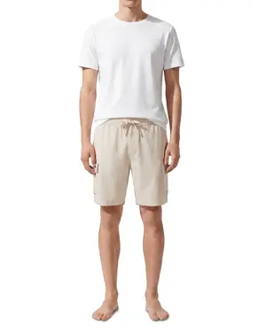 Onia 7" Stretch Linen Cargo Shorts