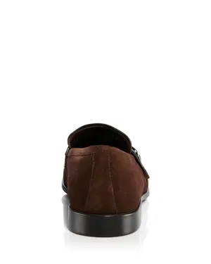 FERRAGAMO Gancini Loafers - Bark