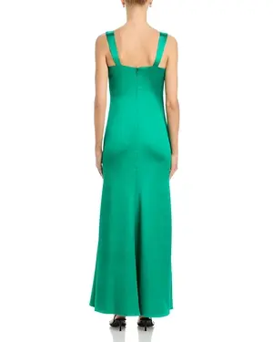 Eliza J Bustier Sheath Gown