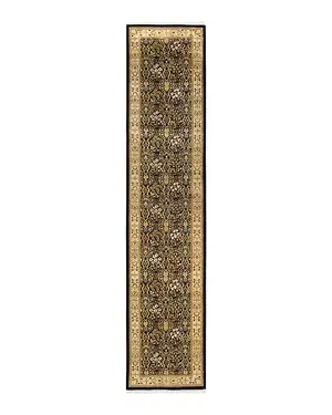Bloomingdale'S Mogul M1530 Runner Area Rug, 2'7 X 12'1 - Black