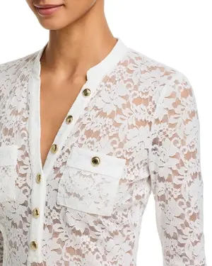 Generation Love Ilona Lace Top - White