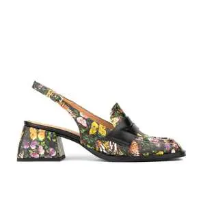 EMBASSY LONDON USA Diana & Butterfly Multi Slingback Loafer