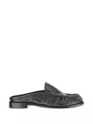Saint Laurent Gathered Mules Clogs For Women