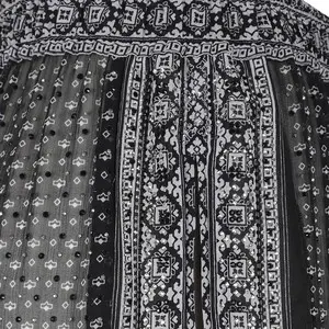 Ermanno Scervino Printed Wide-leg Pants - Black