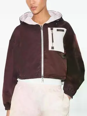 Tory Burch Reversible Cropped Nylon Jacket - Pink