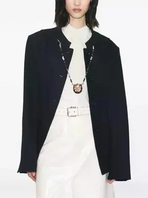 Tory Burch Viscose And Cotton Crepe Jacket