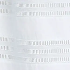 Alaïa Cotton Poplin Open-work Wide-leg Trousers