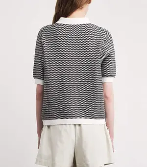 Varley Knitted Gaelle Polo Shirt