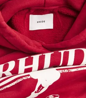 Rhude Set Piece Hoodie - Red