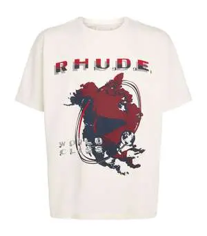 Rhude Cotton Du Monde 91 T-shirt