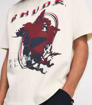 Rhude Cotton Du Monde 91 T-shirt