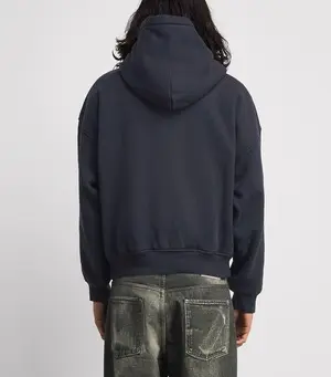 Rhude Set Piece Printed Hoodie - Black
