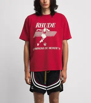 Rhude Cotton Set Piece T-shirt