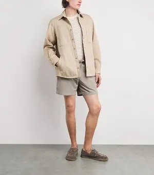 Polo Ralph Lauren Cotton Corduroy Prepster Shorts - Grey