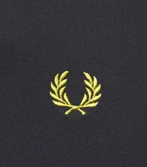 Fred Perry Piqué Logo Tennis Polo Shirt - Grey