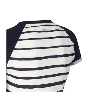 Fendi Striped Raglan Sleeve T-shirt