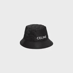 Celine Bucket Hat In Nylon Twill