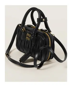 Miu Miu Arcadie Matelassé Nappa Leather Mini-bag
