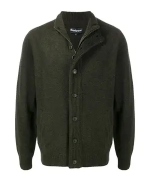 Barbour High-neck Button-up Cardigan - No