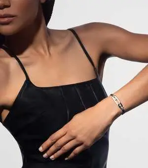 Messika Move Classique Diamond And White Gold Cord Bracelet