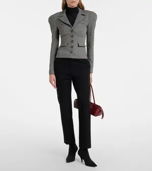 GIANVITO ROSSI Osaka Canvas Ankle Boots