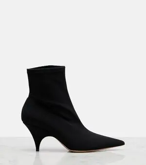 GIANVITO ROSSI Osaka Canvas Ankle Boots