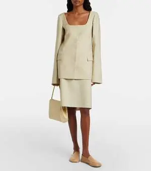 Calvin Klein Small Shoulder Bag - White