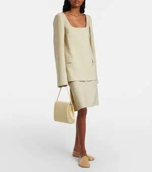 Calvin Klein Small Shoulder Bag - White