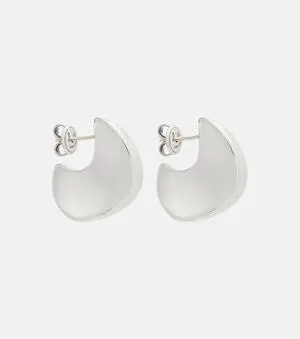 Bottega Veneta Disc Sterling Earrings - Silver