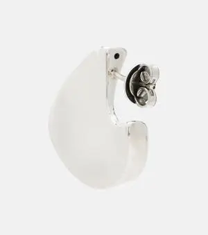 Bottega Veneta Disc Small Sterling Earrings - Silver