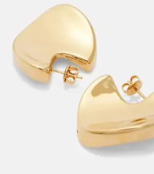 Bottega Veneta Medium Plated Sterling Silver Earrings - Gold