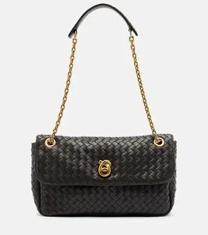 Bottega Veneta Madison Medium Shoulder Bag - Brown