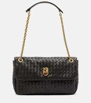 Bottega Veneta Madison Medium Leather Shoulder Bag - Brown