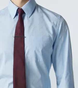 Gucci Gg Cotton Poplin Shirt - Blue