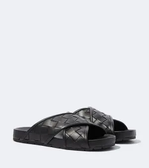 Bottega Veneta Tarik Sandals - Black