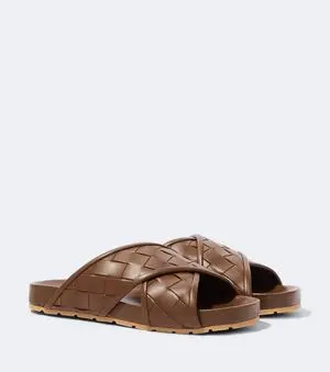 Bottega Veneta Tarik Sandals - Brown