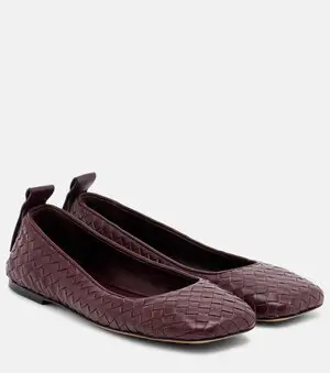 Women's Burgundy Flats