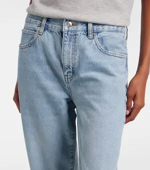 FRAME The Hang Cuff Straight Jeans