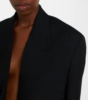 Calvin Klein Petunia Striped Cropped Jacket
