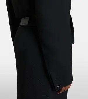 Calvin Klein Petunia Striped Cropped Jacket