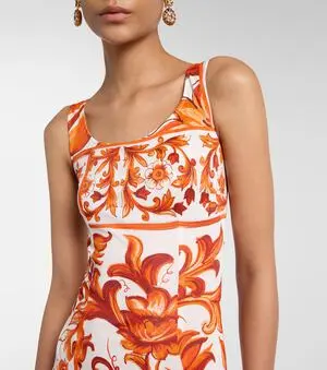 Dolce & Gabbana Organza Maxi Dress