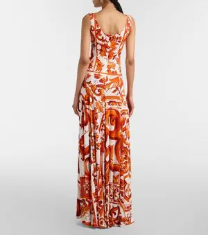 Dolce & Gabbana Organza Maxi Dress